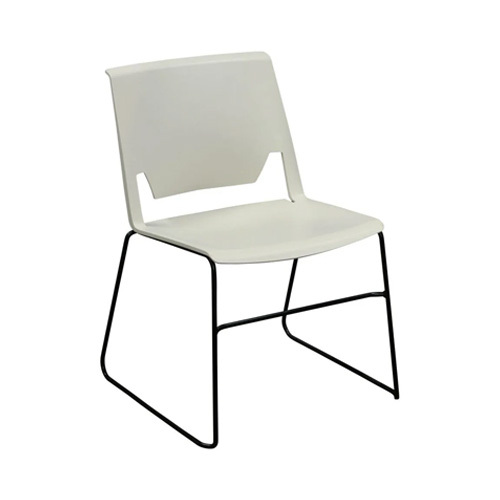 Haworth by 'Very' Stack Chair on Sled Base | Visitor / Side / Guest