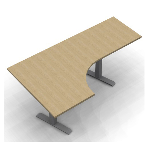 Steelcase by Extended Corner Work Surface | Height Adjustable Tables (HAT)